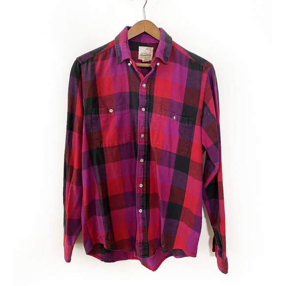 Farmstead | Tops | Farmstead Vintage Washed Flannel Shirt | Poshmark